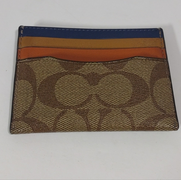 Coach | Bags | Coach Credit Card Wallet Tri Tone | Poshmark